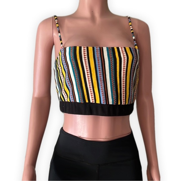 Zara | Tops | Zara Striped Knit Cropped Tank Top | Poshmark